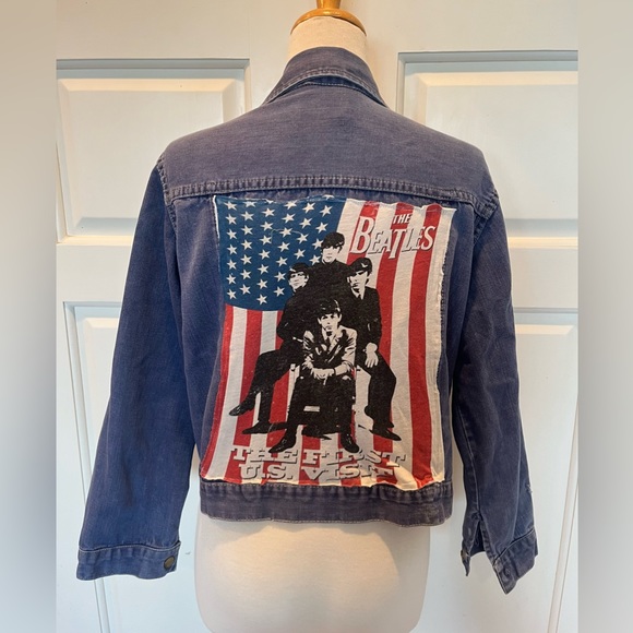 Jackets & Coats | One Of A Kind 7s Lighter Blue Denim Jacket With ...